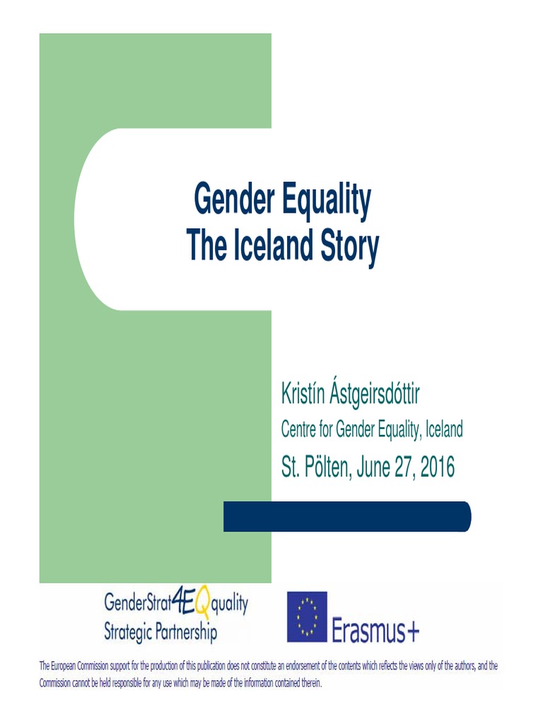 Iceland's Gender Equality Journey | PDF | Gender Equality | Gender Studies