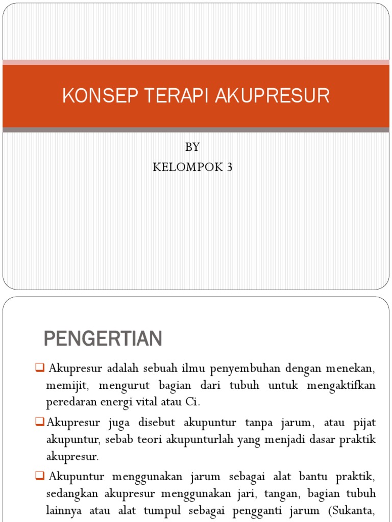Panduan Lengkap Terapi Akupresur | PDF