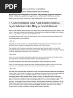 Perjalanan Hidup Manusia Dari Alam Ruh Sampai Alam Akherat | PDF