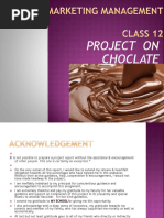 QUESTIONNAIRE On Chocolates | PDF | Chocolate | Brand