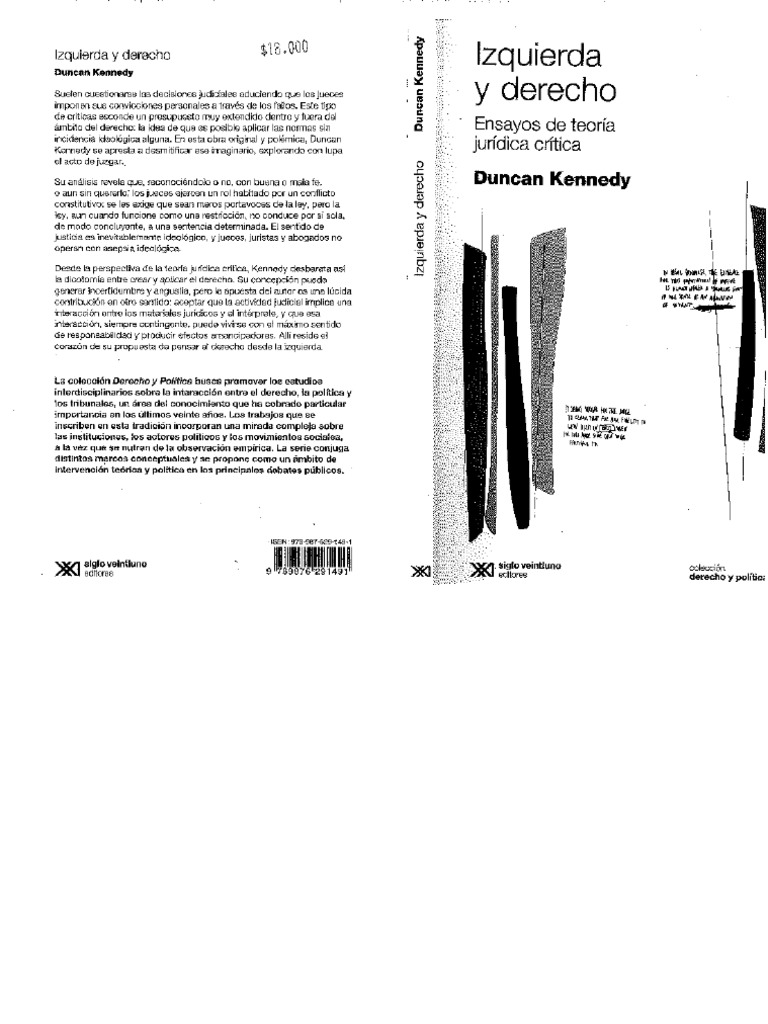 Kennedy, Duncan - Izquierda y Derecho PDF | PDF