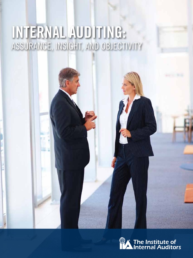 Internal Auditing:: Assurance, Insight, and Objectivity | PDF ...