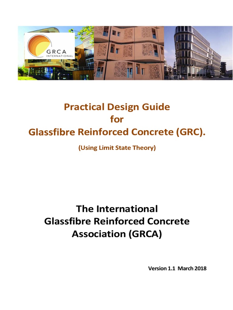 Practical Design Guide For GRC | PDF | Composite Material | Concrete