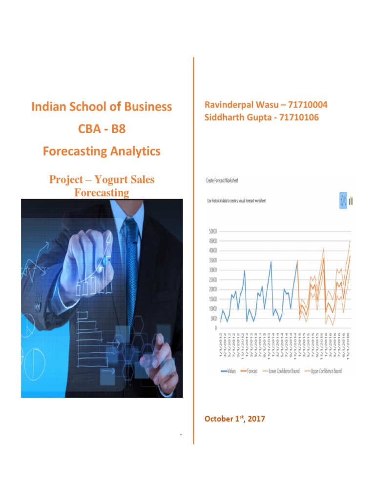 Forecasting - Project - Yogurt Sales | PDF | Forecasting | Moving Average