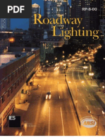 Ansi Iesna RP 8 00 | PDF | Lighting | Traffic