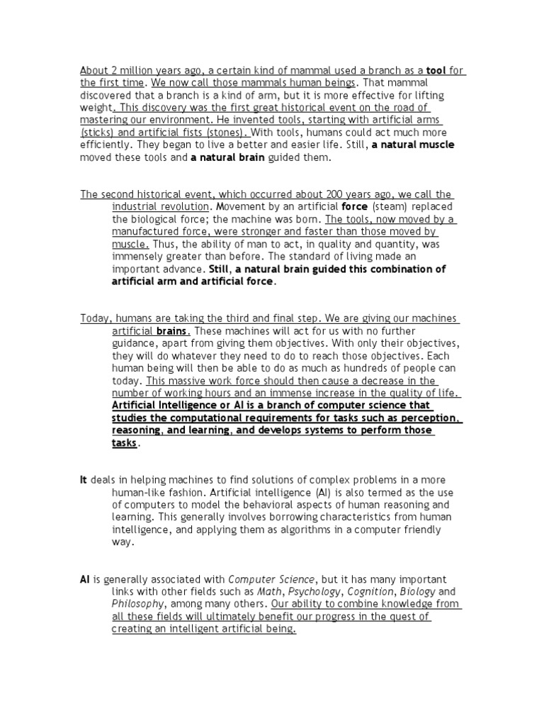 Philosophy, Among Many Others. Our Ability To Combine Knowledge From ...