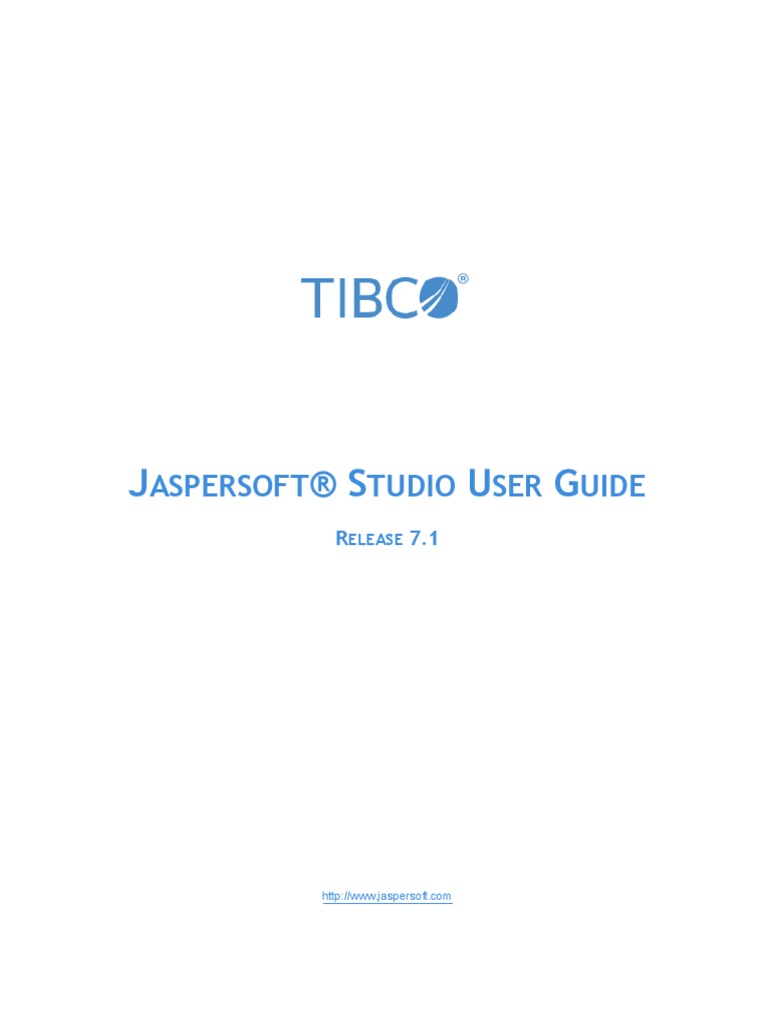 Jaspersoft Studio User Guide 7 | PDF | Installation (Computer Programs ...