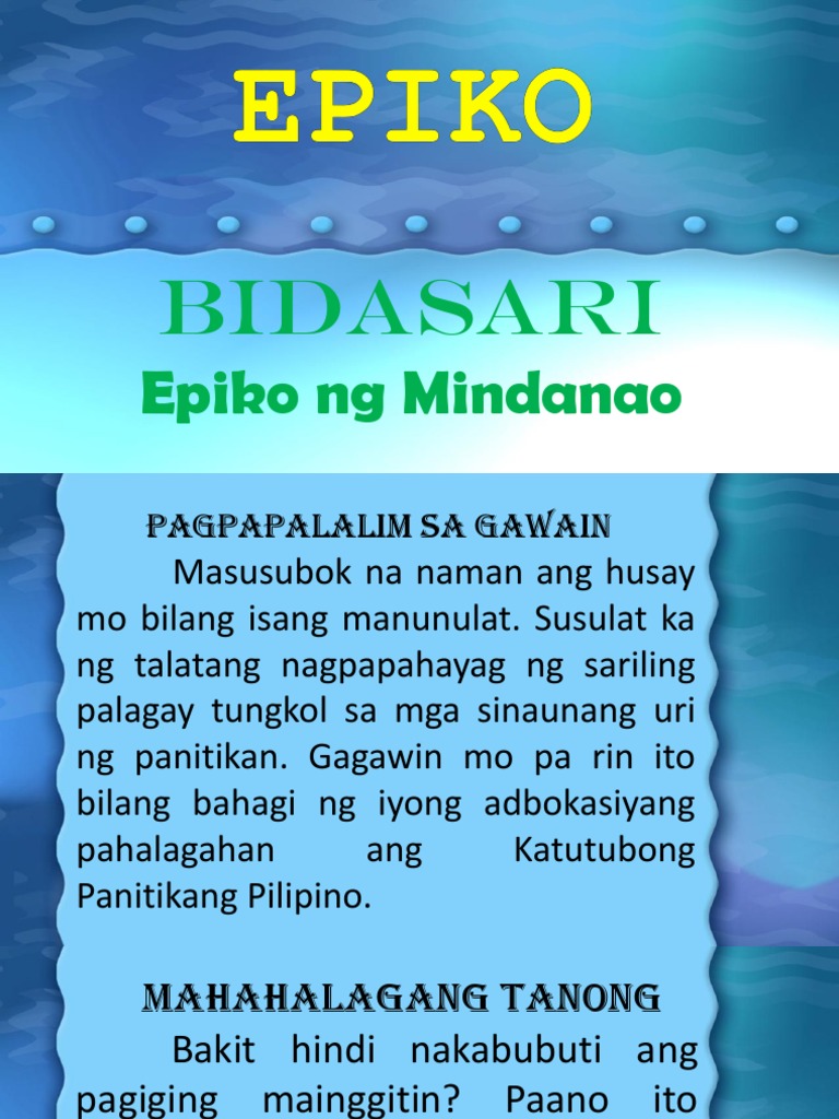 Mga Epiko Mula Sa Vietnam