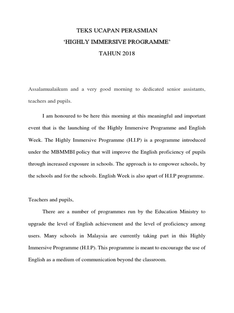 Teks Bahan Hip | PDF