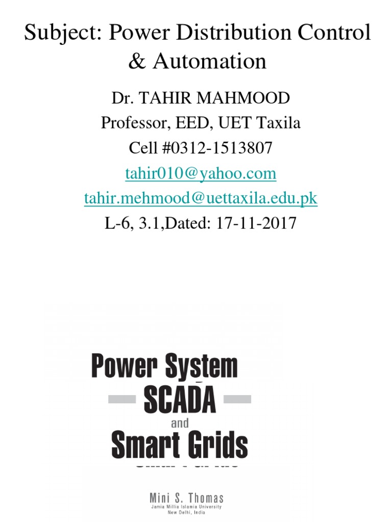 L 5 Chapter3 1 Scada Communication | PDF | Data Transmission | Network ...