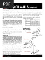 SSMA Cold-Formed Steel Framing Guide | PDF | Framing (Construction) | Wall