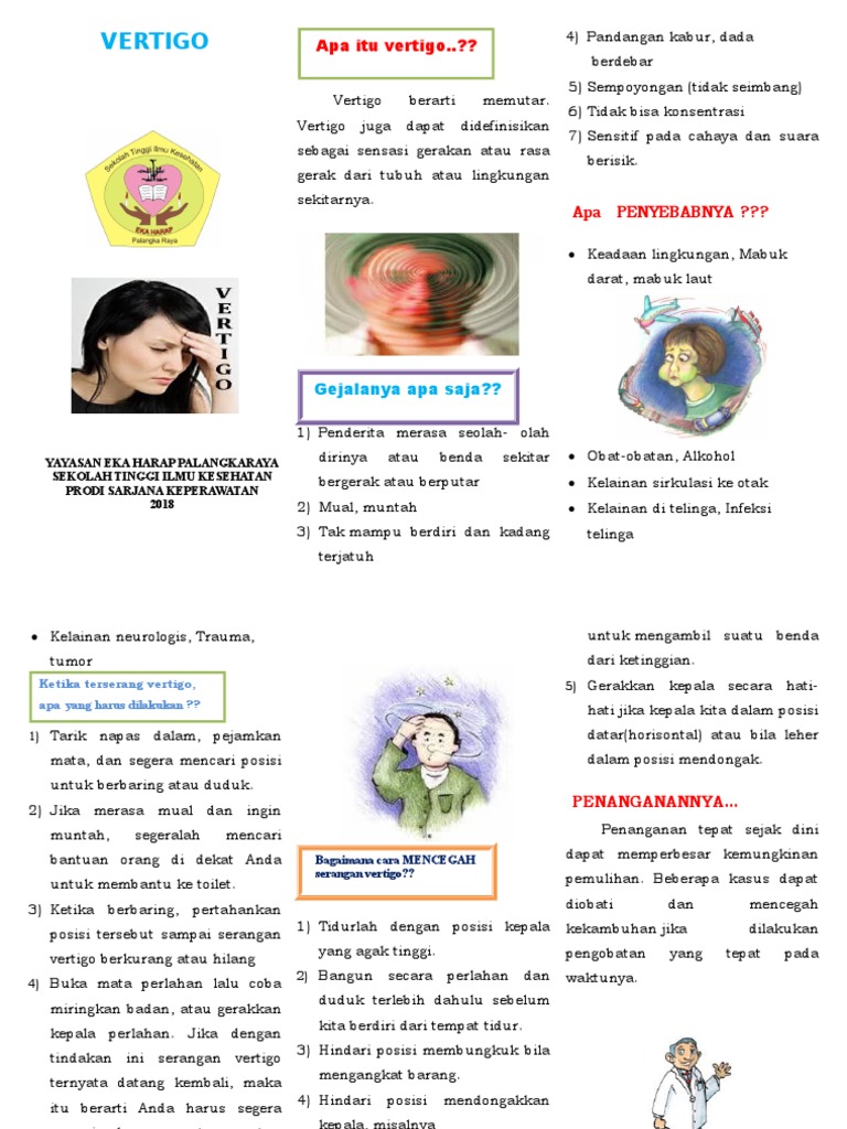 Panduan Mengatasi dan Mencegah Vertigo | PDF