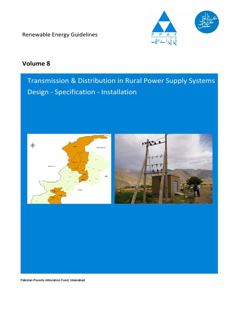 Transmission & Distribution in Rural Power Supply Systems Design | PDF ...