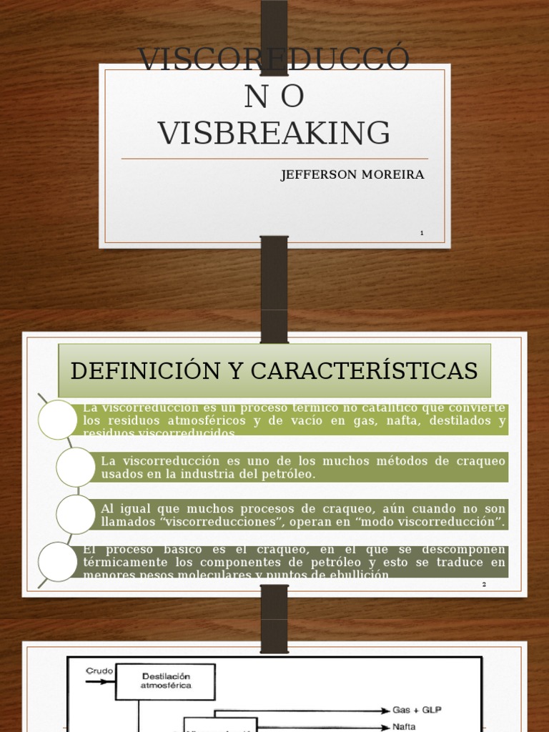 Viscoreduccion o Visbreaking | PDF | Química | Ingeniería de Procesos ...