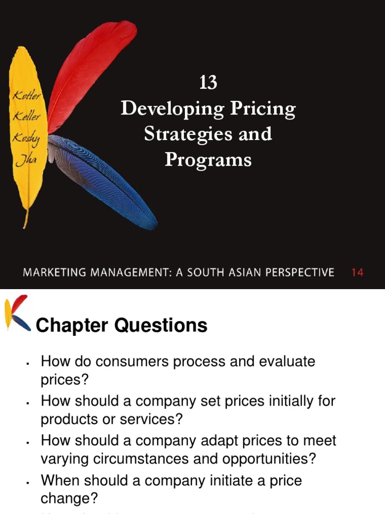 13 Developing Pricing Strategies and Programs | PDF | Pricing | Demand