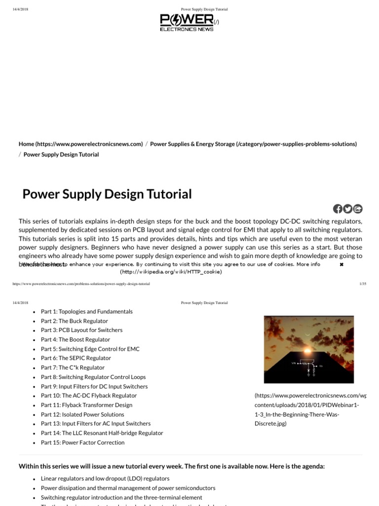 Dc Power Supply Tutorial