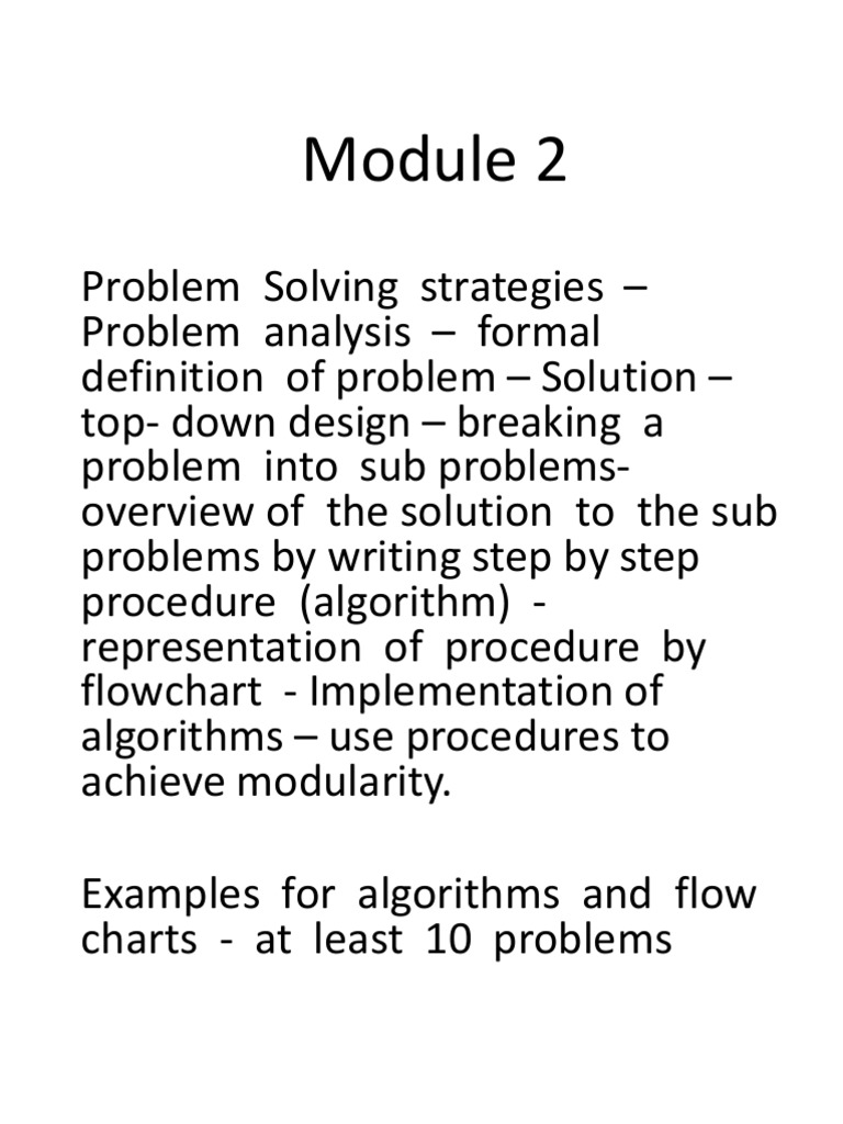 Module 2 Pdf Algorithms Theoretical Computer Science 7081