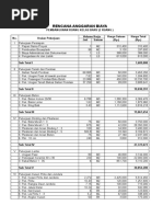 Contoh RAB Sekolah PDF | PDF