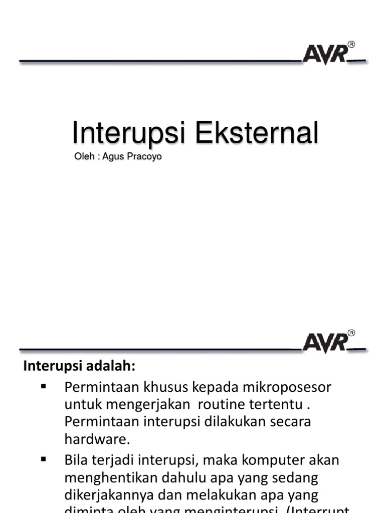 Interup As I | PDF