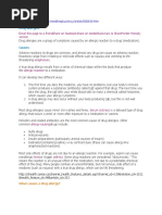 Texa Allergy Syrup: Usage & Dosage Guide | PDF | Allergy | Medicine