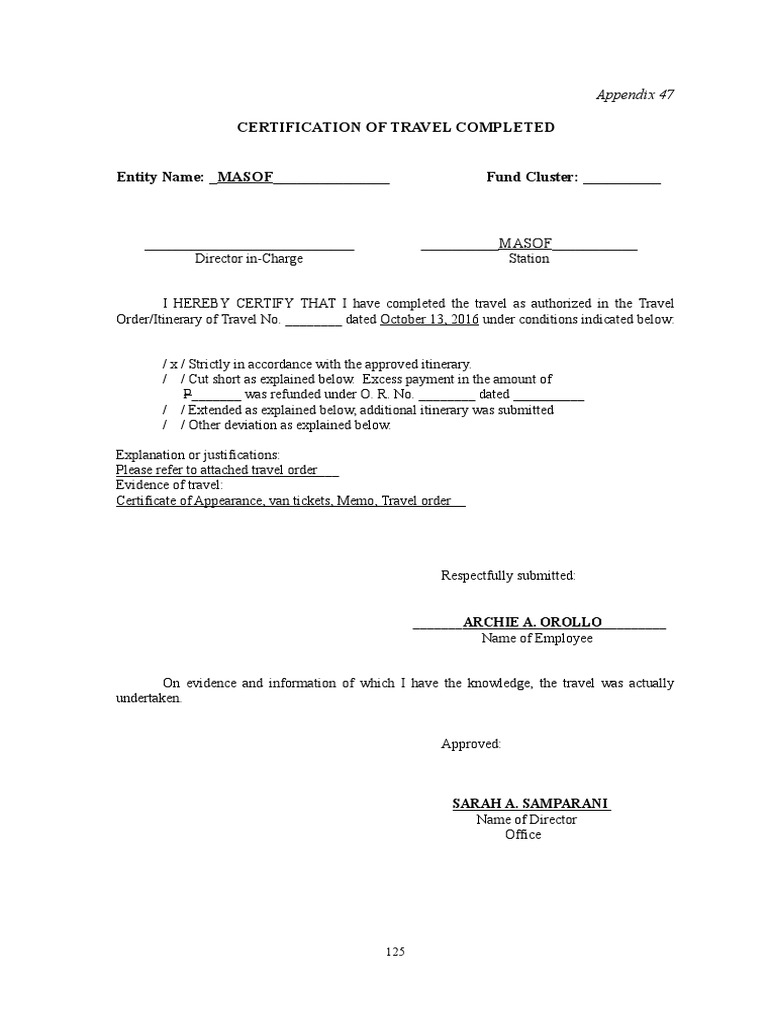 Appendix 47 - CTC | PDF