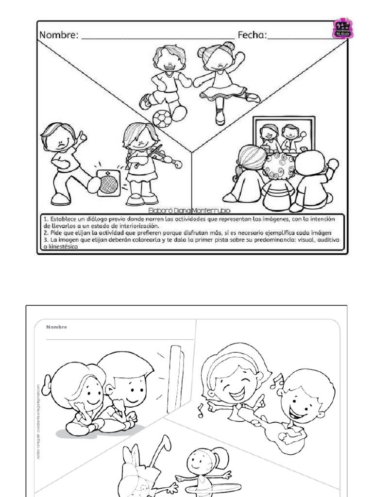 Test Escolar de VAK | PDF