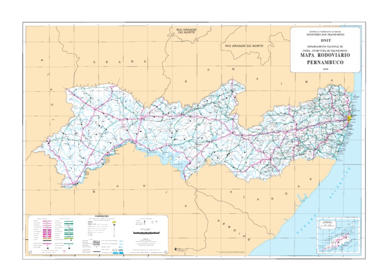 Mapa de Pernambuco | PDF