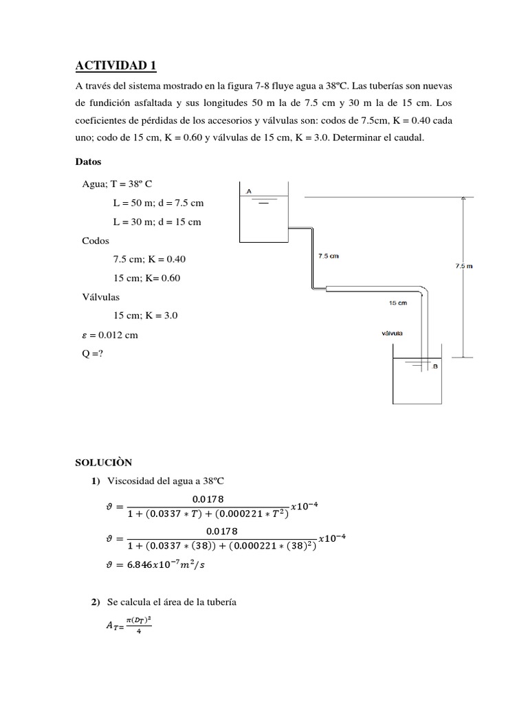 Determinación de Caudal | PDF | Ingeniería mecánica | Ingeniería de ...