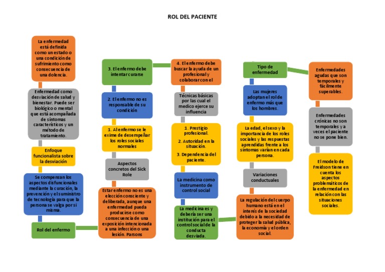 Rol Del Paciente | PDF | Medicina | Enfermedades y trastornos