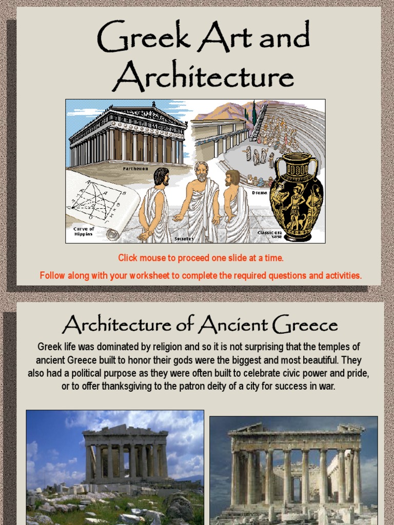 Greek Art and Architecture | PDF | Ancient Greece | Sculpture