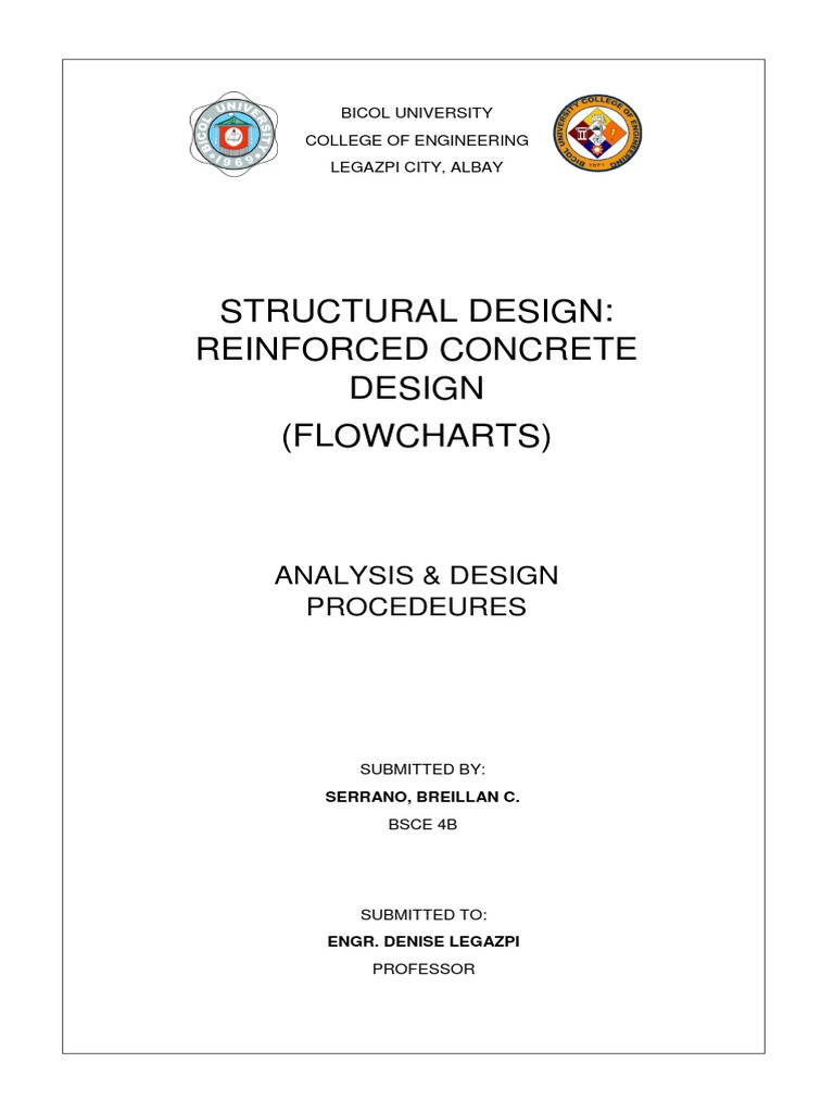 Reinforced Concrete Design Flowcharts | PDF | Beam (Structure ...