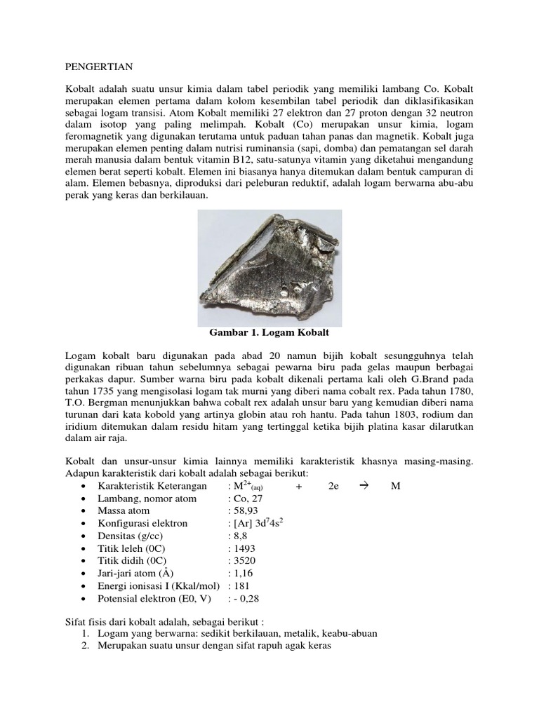 Kobalt | PDF