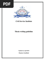 Makerere Report and Proposal Format | PDF | Thesis | Postgraduate Education