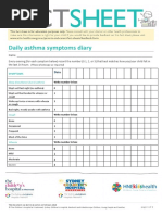 ACQ-5 Asthma Control Questionnaire May2020-Fillable | PDF