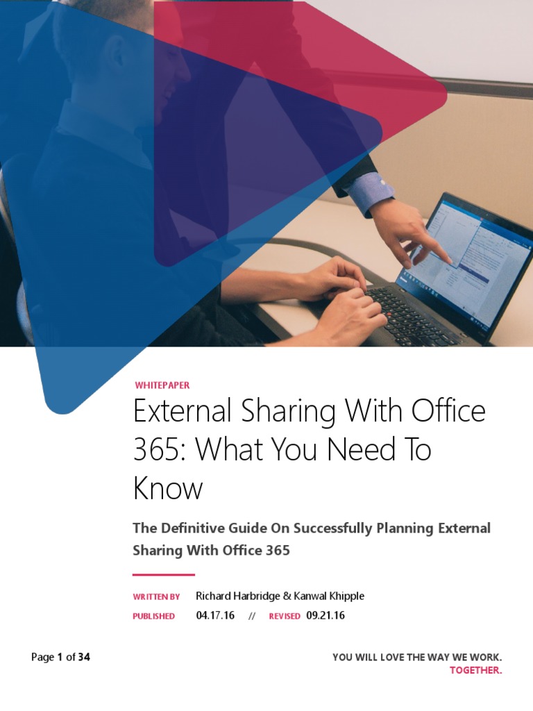 Office 365 External Sharing Guide | PDF | Share Point | Office 365