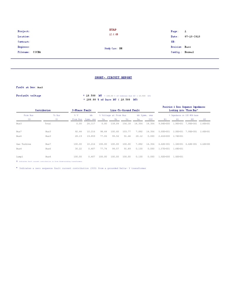 Untitled - Short-Circuit Report | PDF | Energy Technology ...