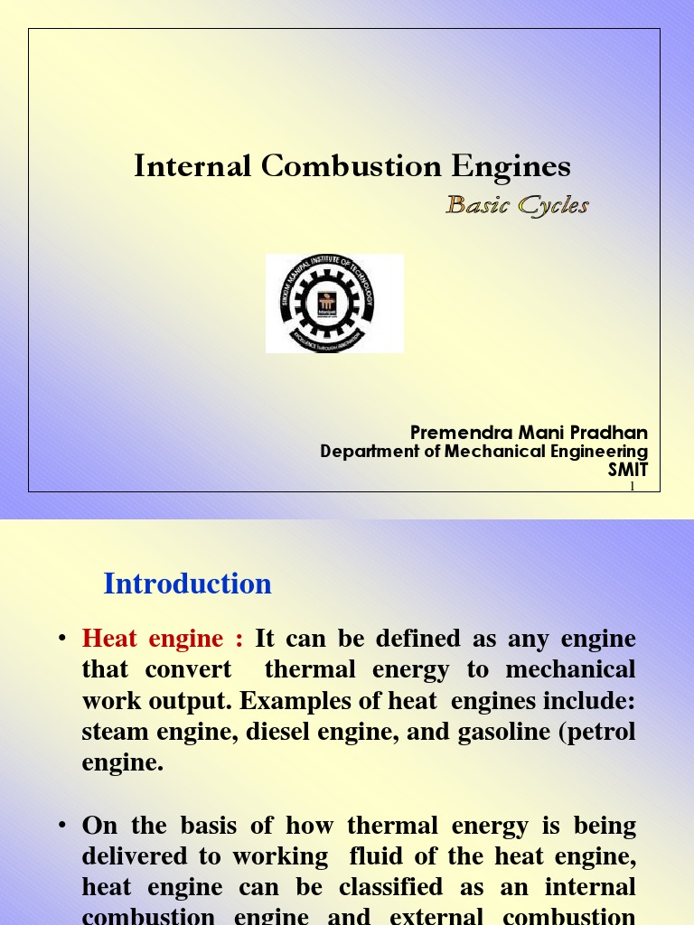 Qip Ice 02 Basic Cycles | Download Free PDF | Internal Combustion Engine | Piston