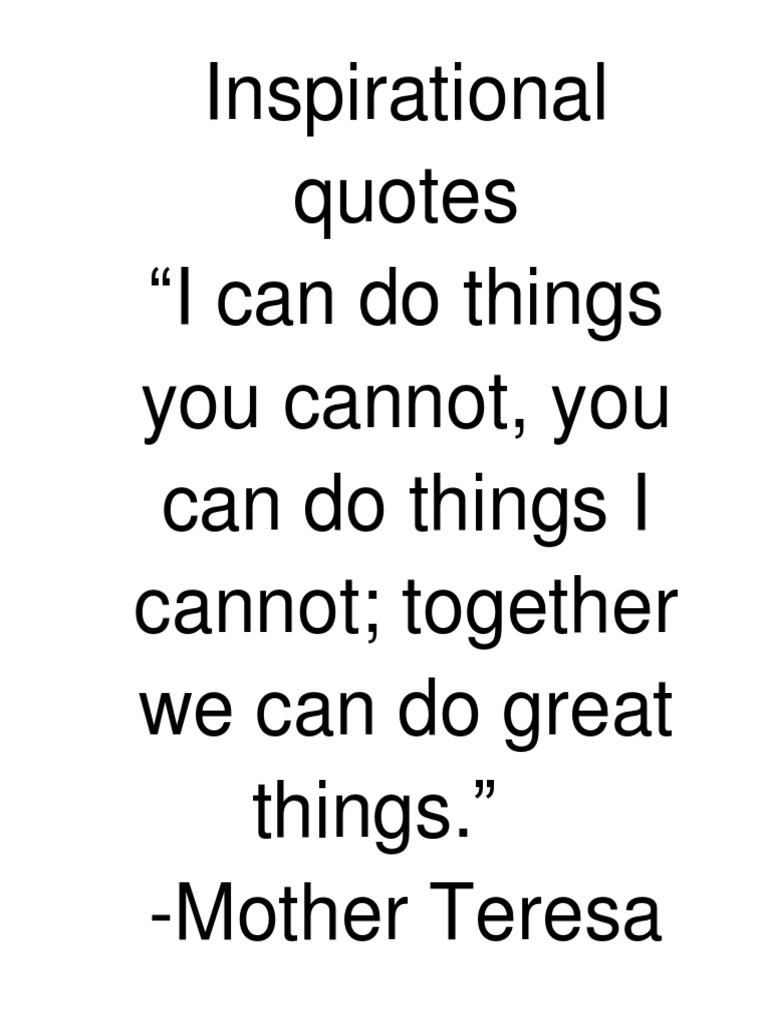 Inspirational Quotes | PDF