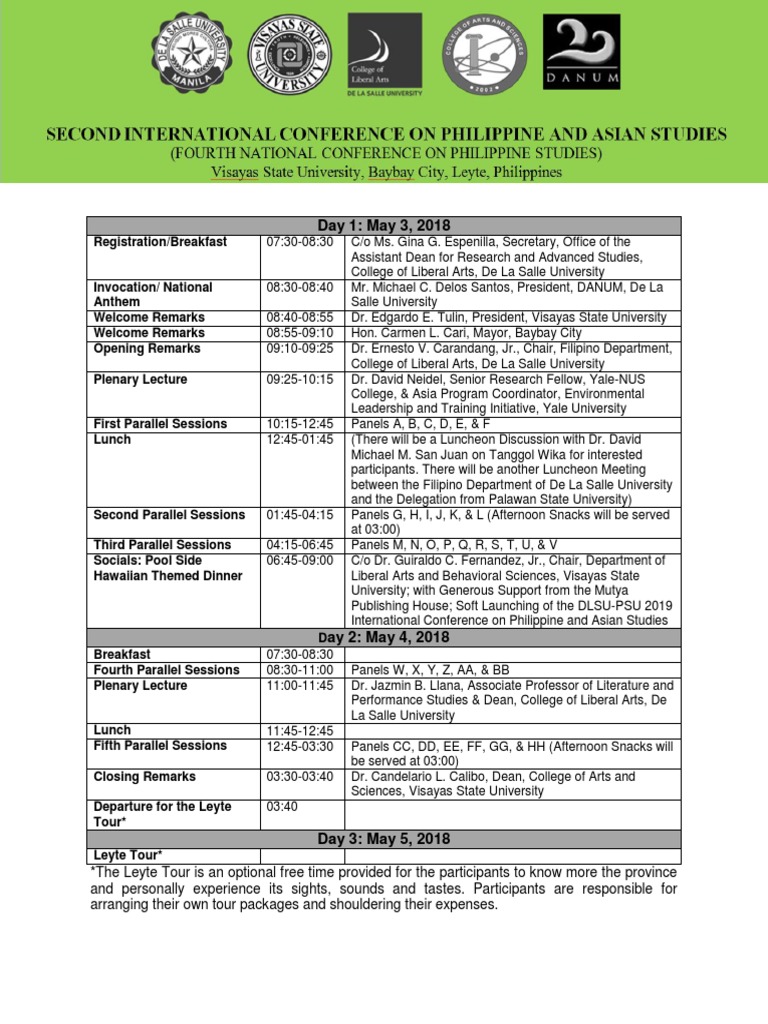 Program | PDF | Academia