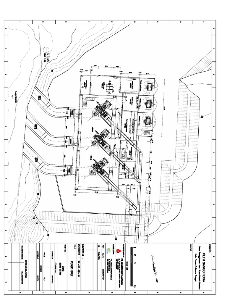 Layout Powerhouse PLTM | PDF