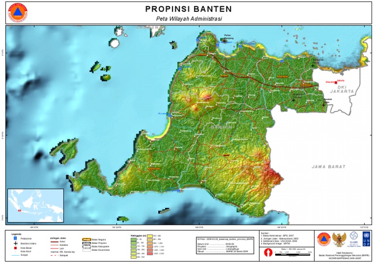 Peta Provinsi Banten PDF | PDF