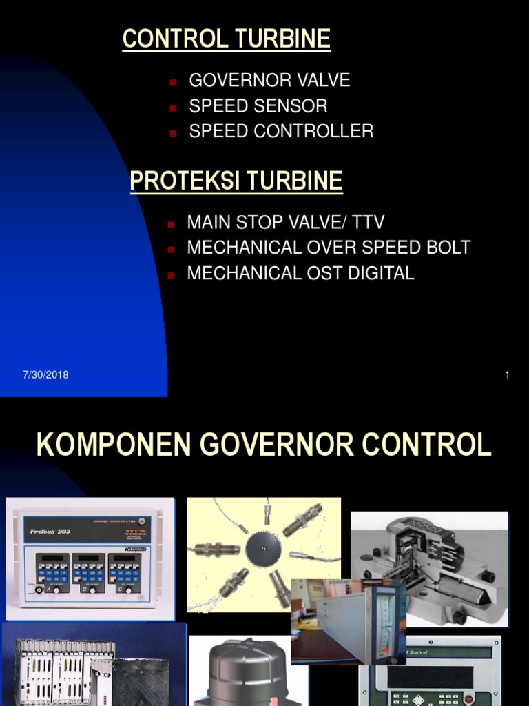 Governor Steam Turbine | PDF