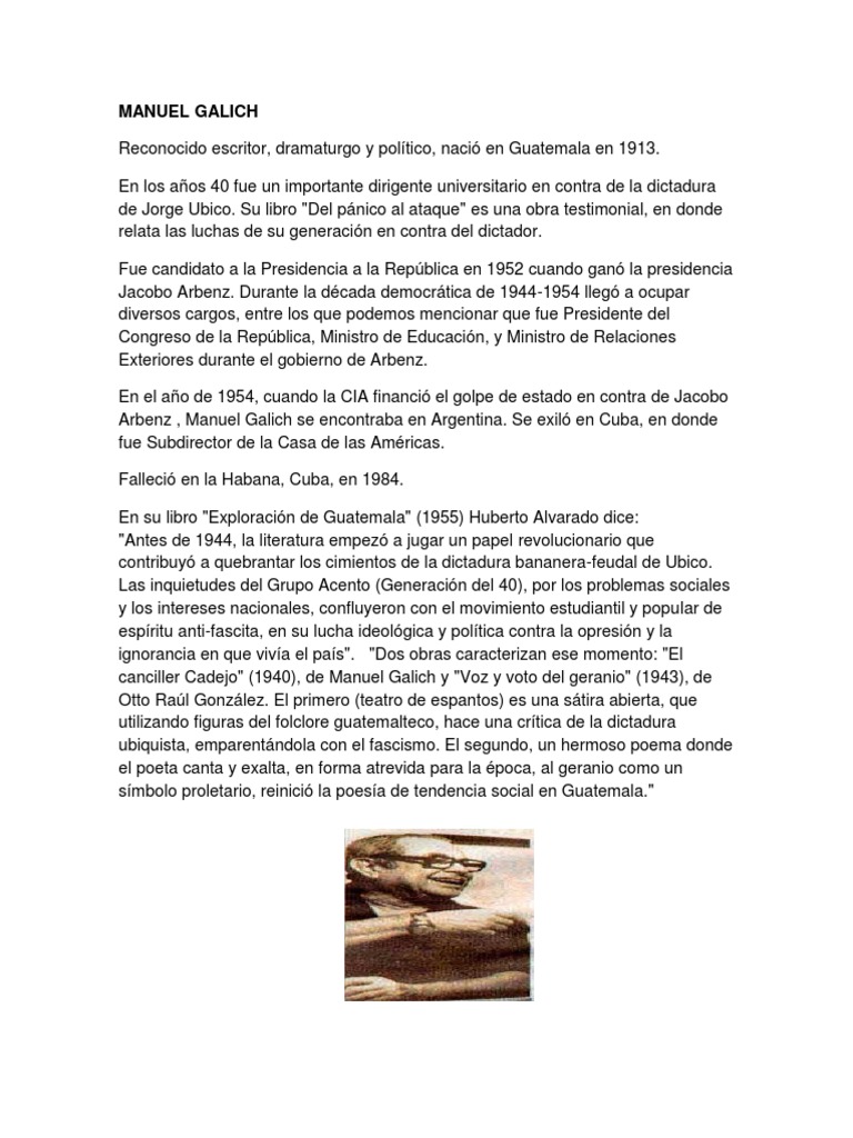 10 ESCRITORES GUATEMALTECOS | Guatemala | Poesía