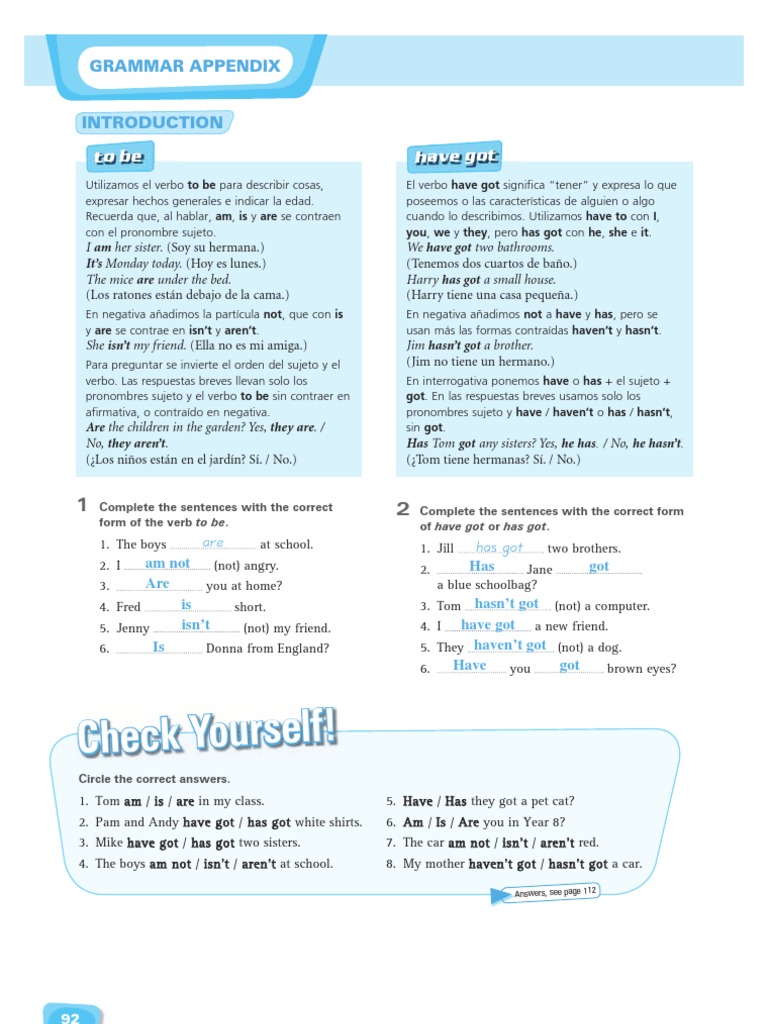 BuildUp2 WB Grammar Appendix Introduction | PDF | Inicio | Mueble