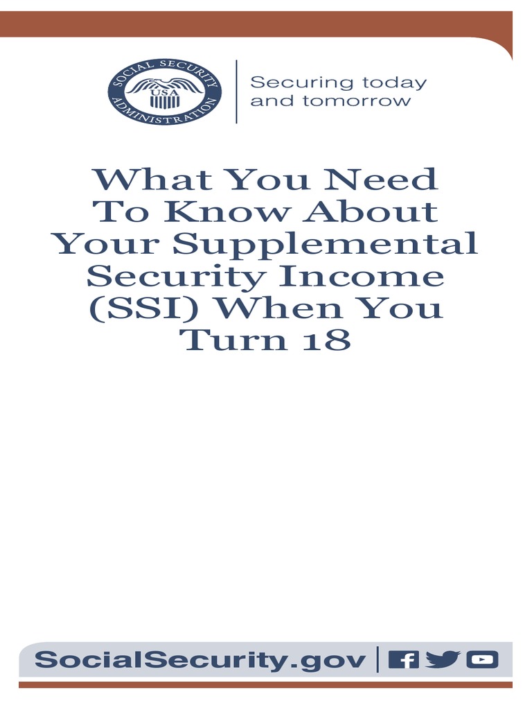 What You Need To Know About Your Supplemental Security Income (SSI ...