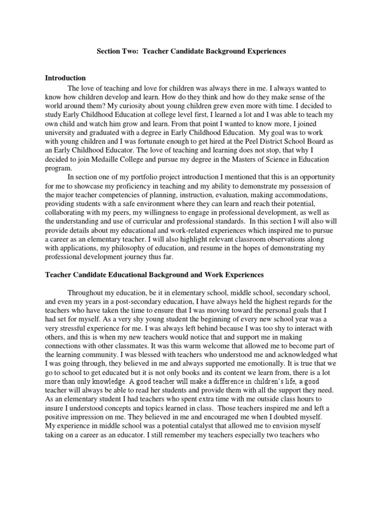 Section Two 2 | PDF | Teachers | Classroom