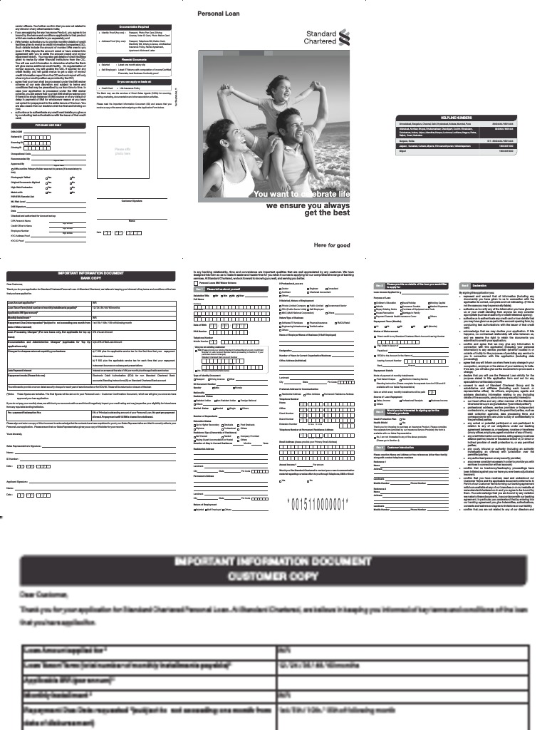 Personal Loan Application Guide | PDF | Banks | Loans