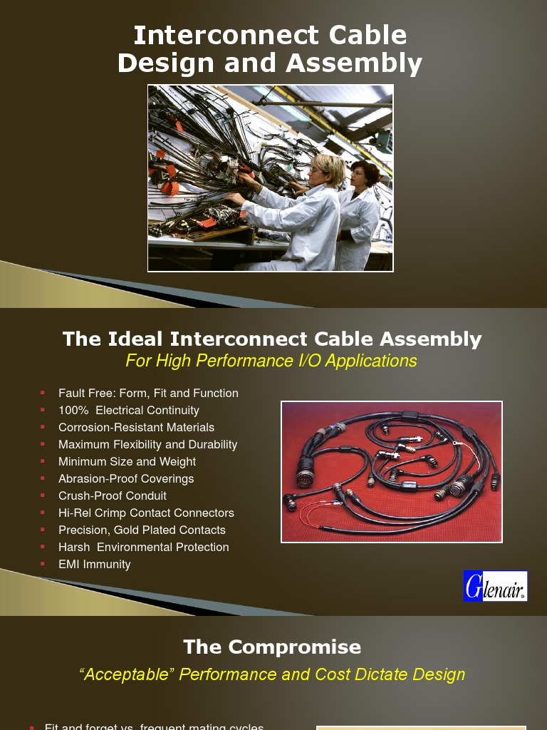Cable Design Options | PDF | Coaxial Cable | Electrical Connector