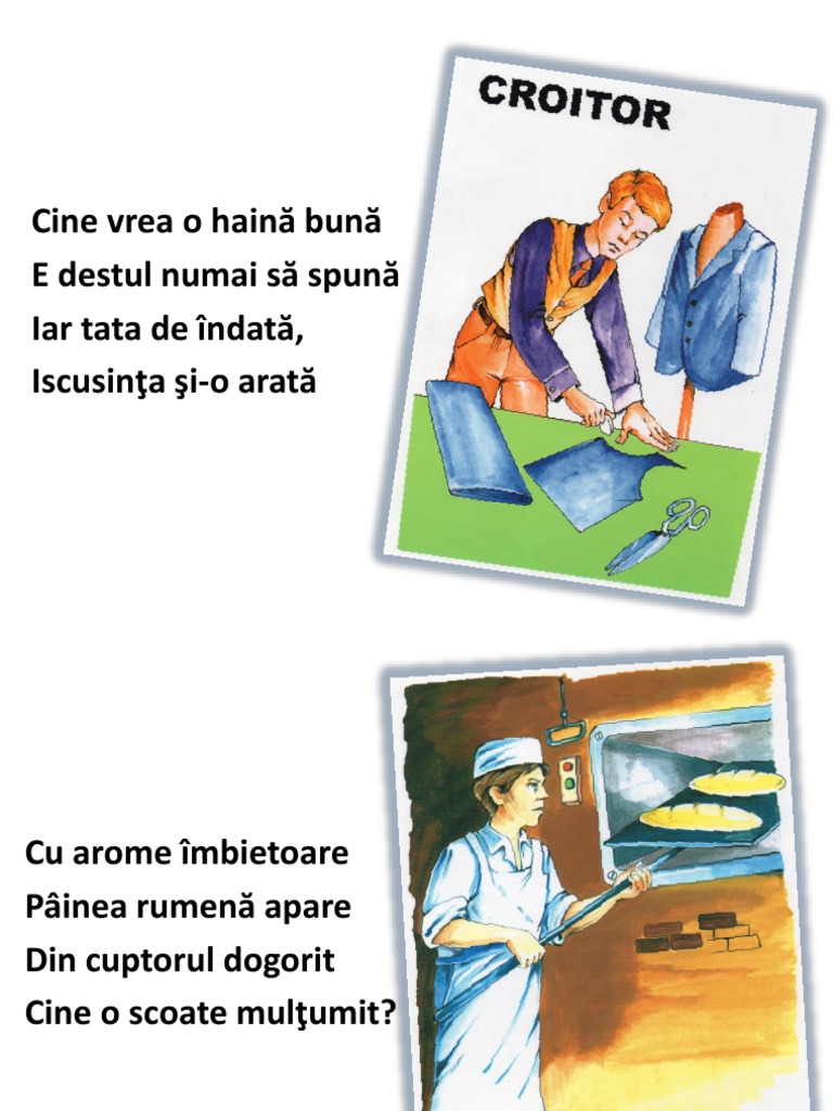 Ghicitori Meserii | PDF
