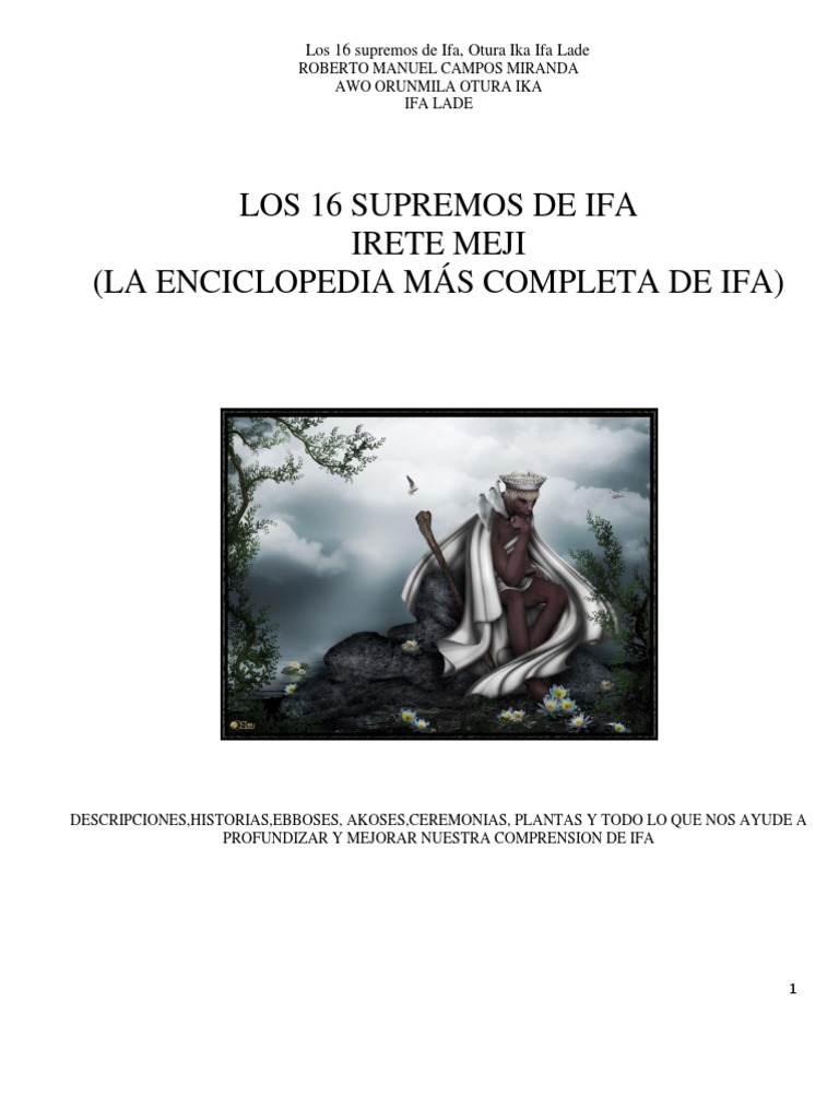Completo Irete | PDF | Esclavitud | Santeria